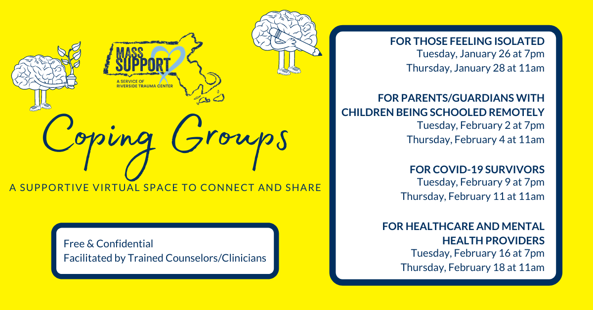 Coping COVID-19 Support Groups - Hilltown Community Health Center
